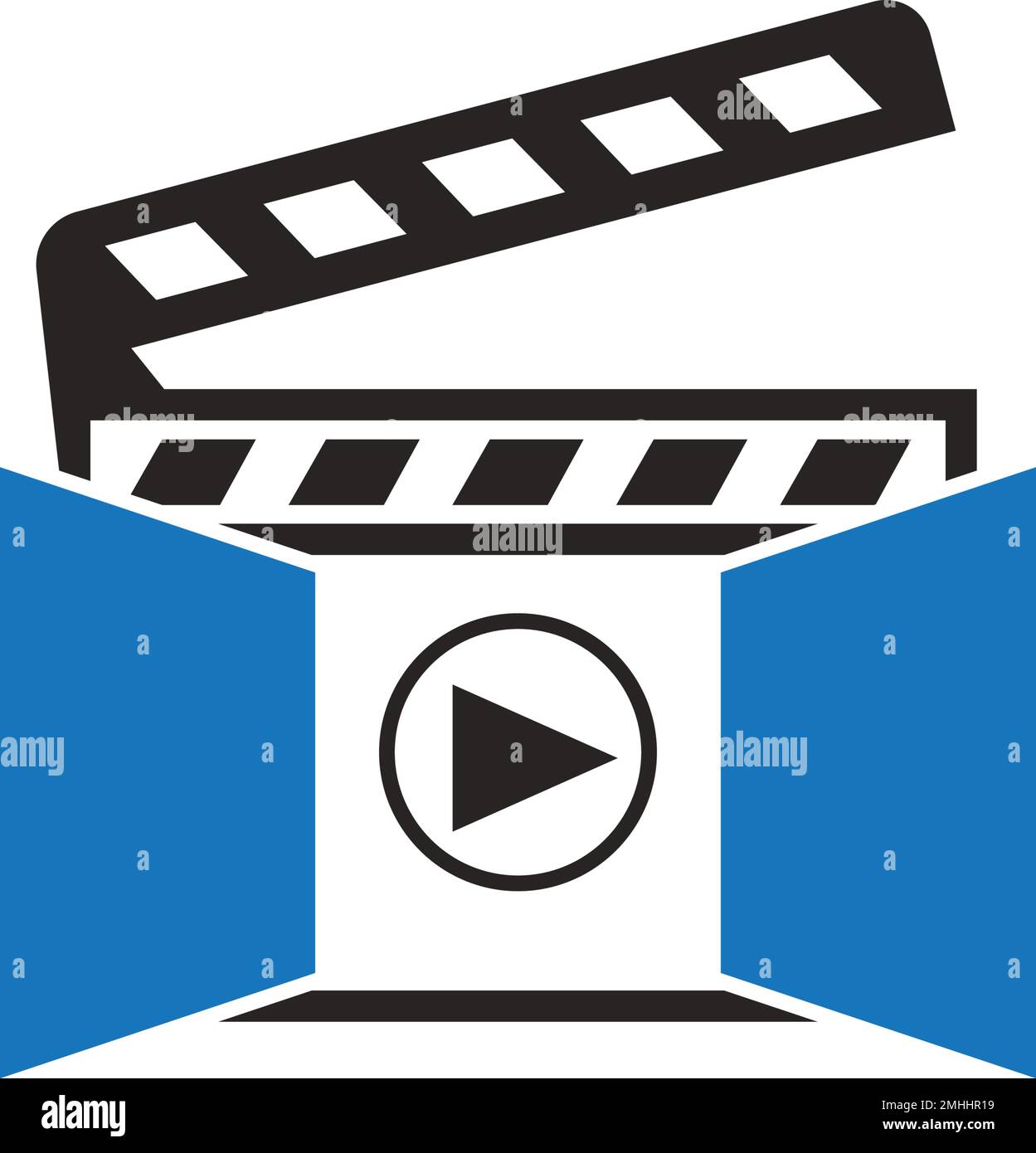 production house or film industry logo. vector illustration design ...