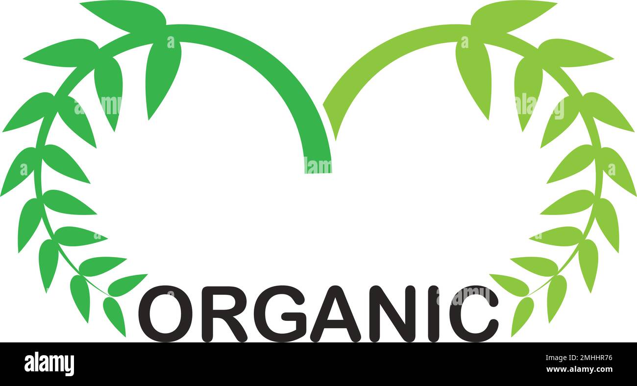 organic plant icon. vector illustration logo design Stock Vector Image ...