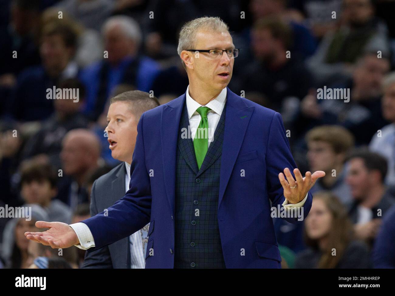 Ohio head coach Jeff Boals during an NCAA college basketball game ...