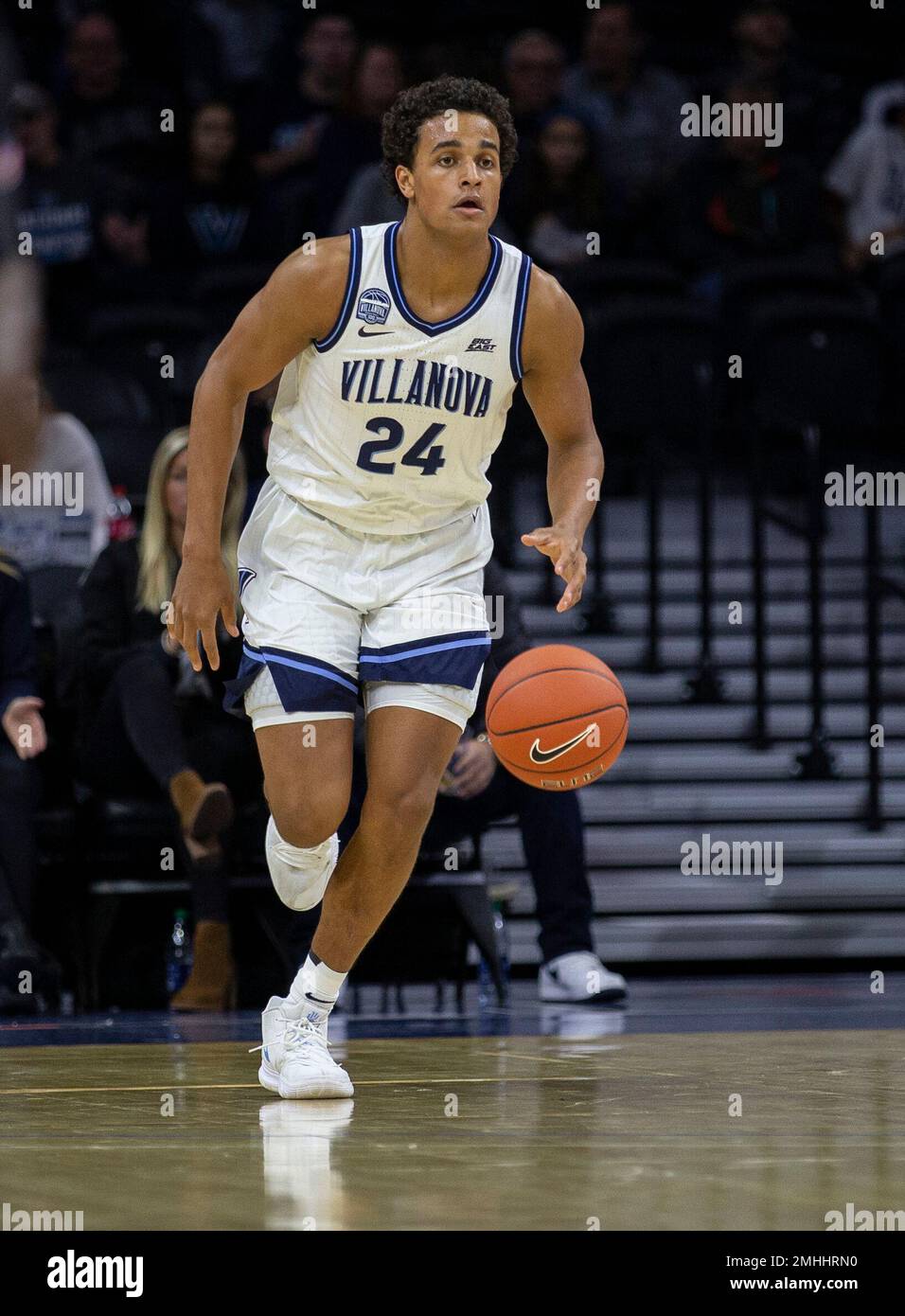Villanova forward Jeremiah Robinson-Earl (24) in action during an NCAA ...