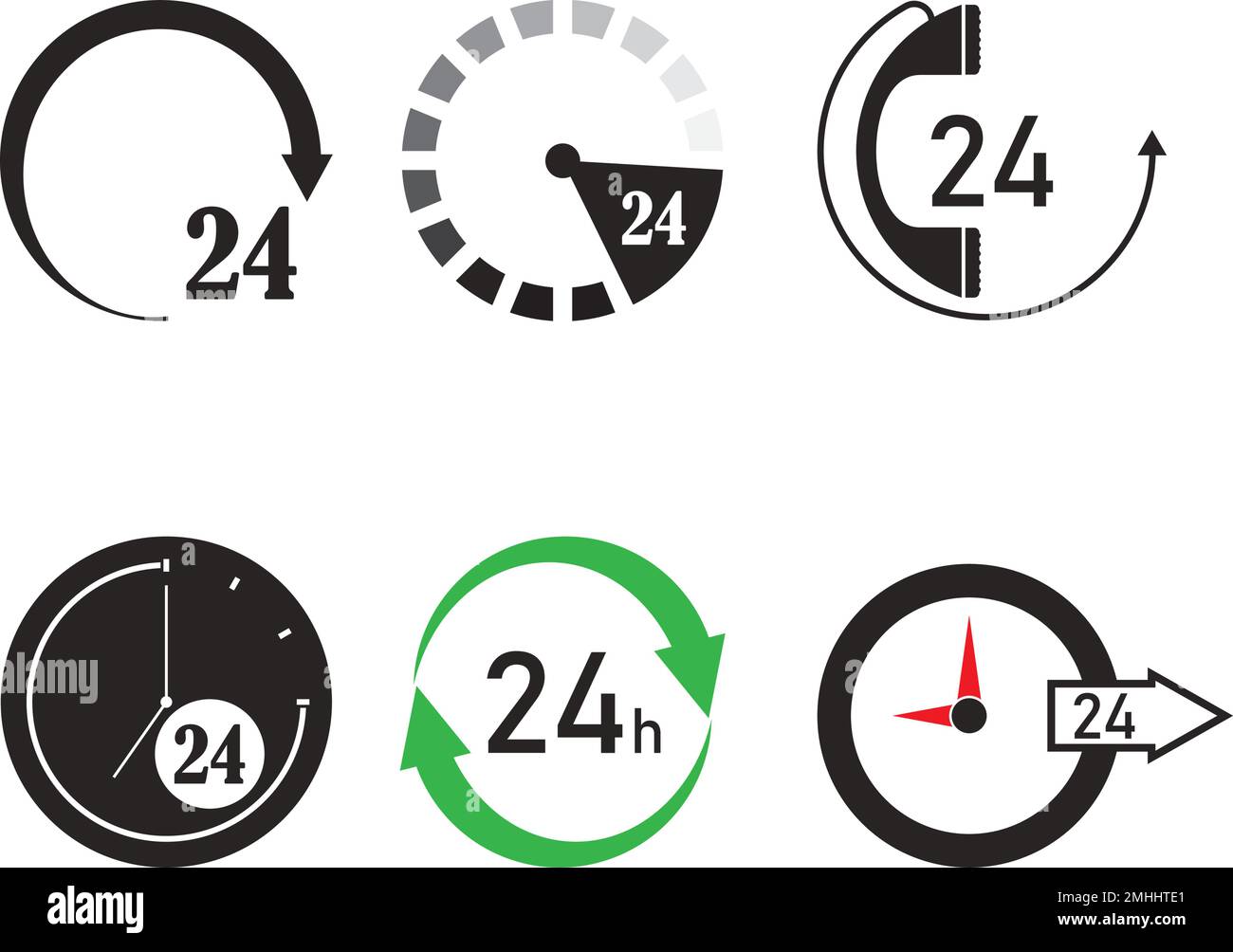 Calendar with stopwatch Stock Vector Images - Alamy