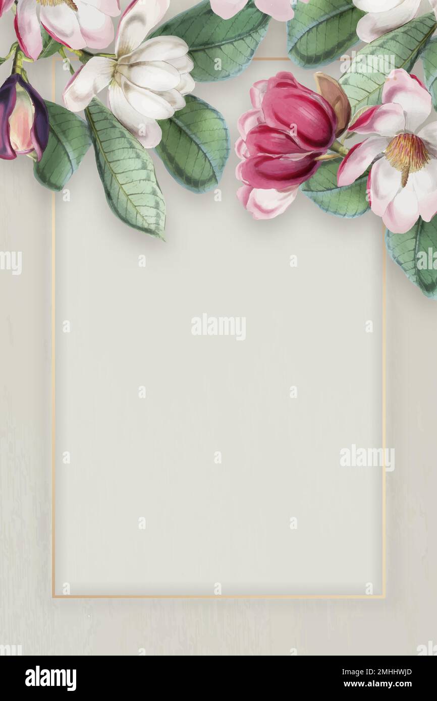 Pink flower blooming peony Stock Vector Images - Alamy