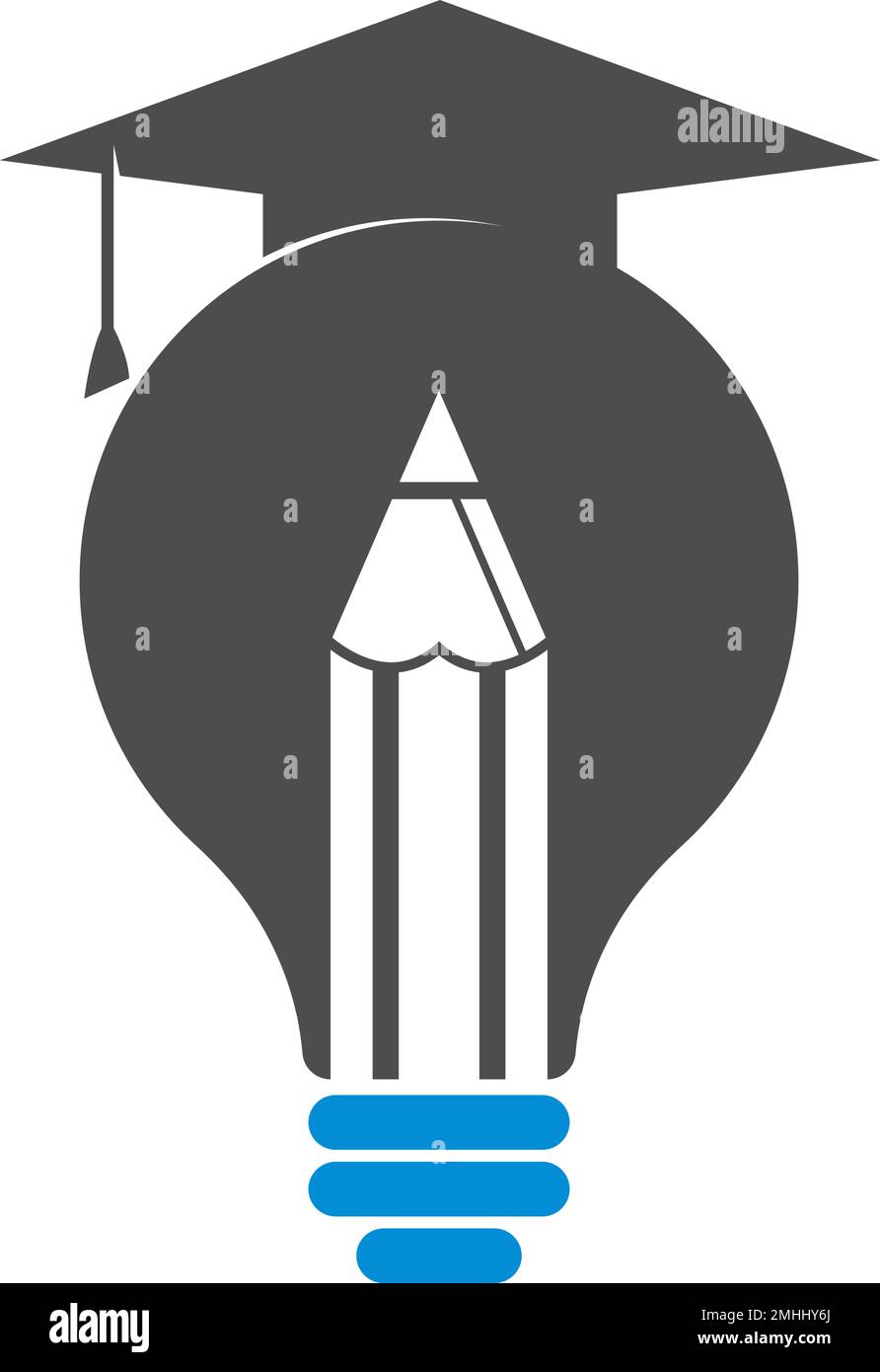 Lamp education icon logo design illustration Stock Vector Image & Art - Alamy
