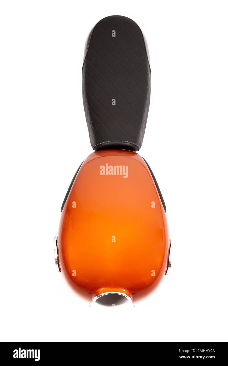 Custom motorcycle fuel tank Cut Out Stock Images & Pictures - Alamy
