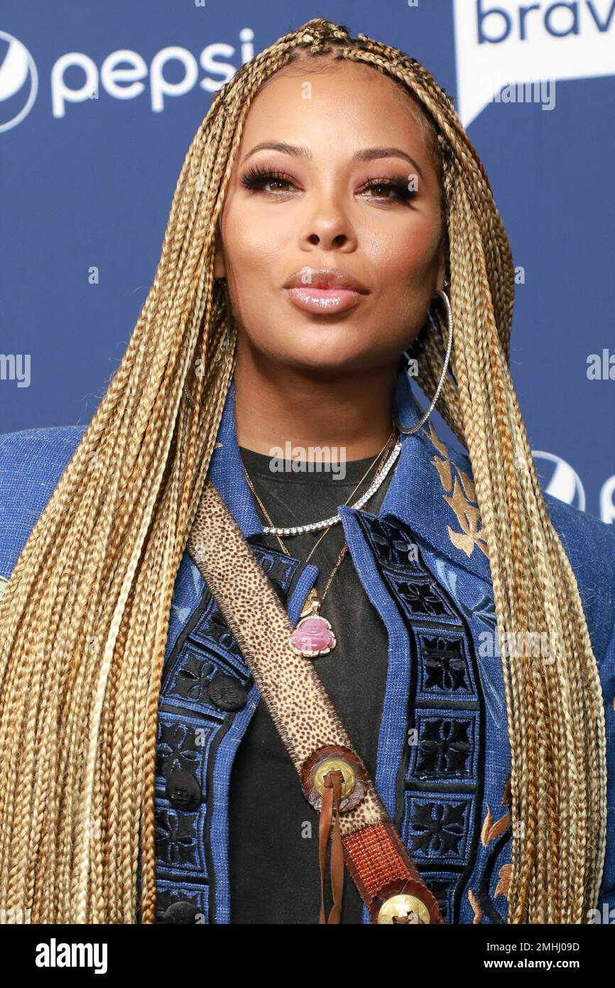 Eva Marcille attends BravoCon's "Watch What Happens Live" red carpet ...
