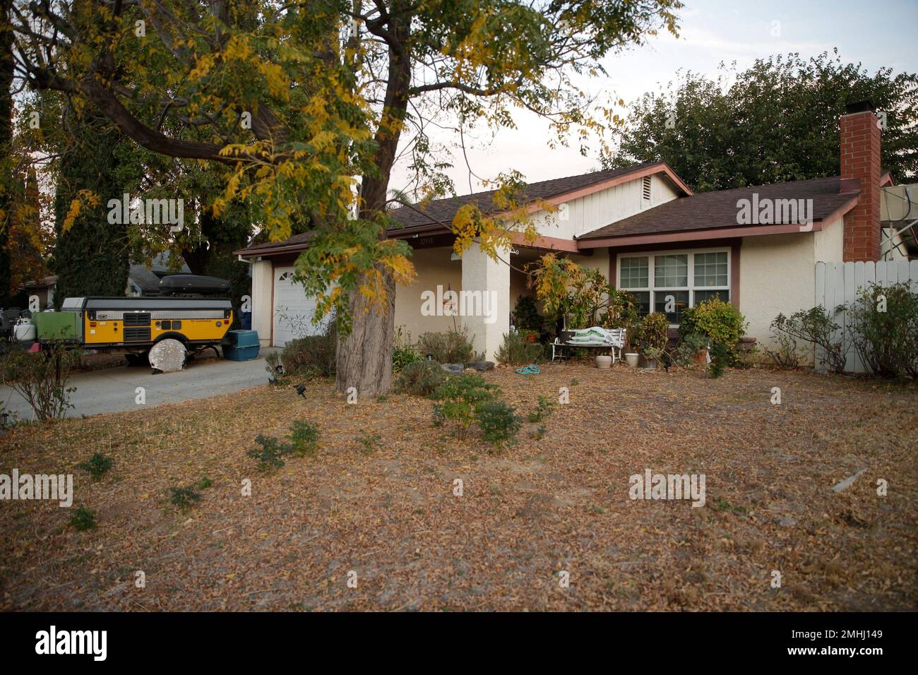 The family home of school shooter is seen in Santa Clarita, Calif ...