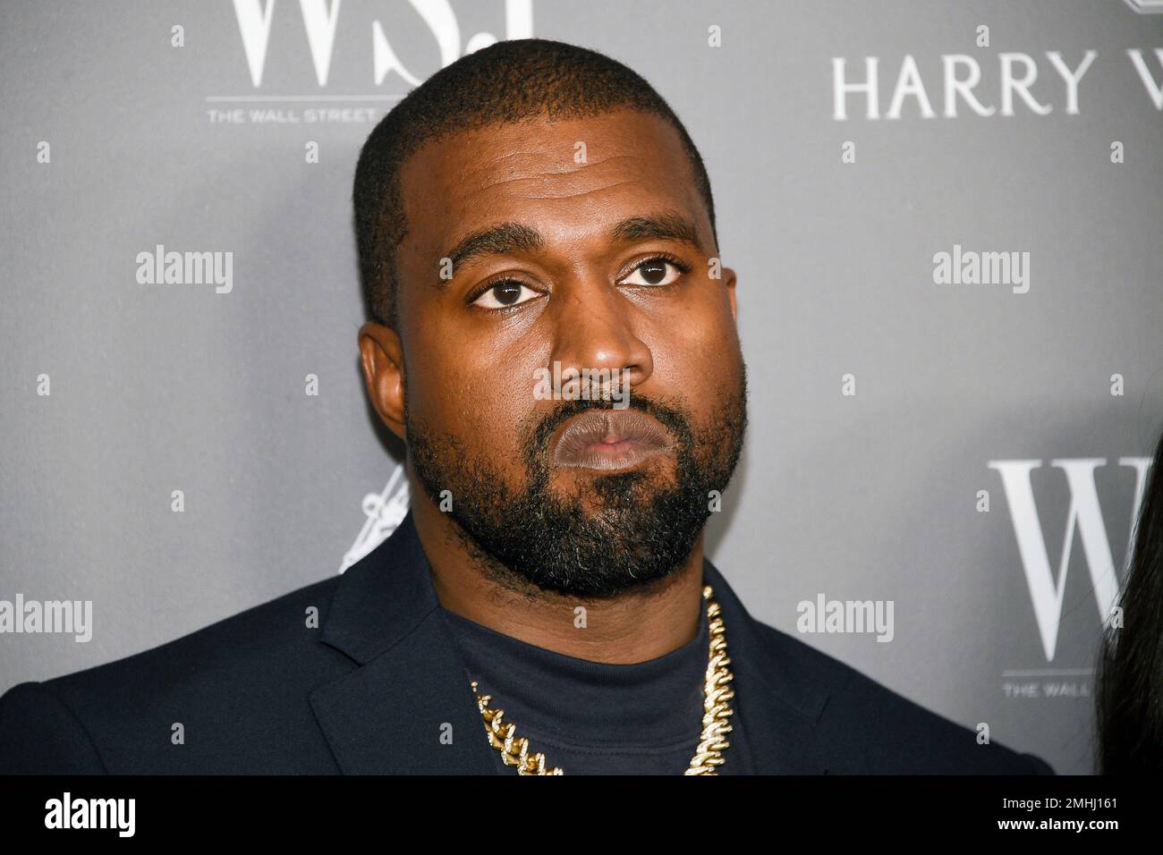 File - In this Nov. 6, 2019, file photo, Kanye West attends the WSJ ...