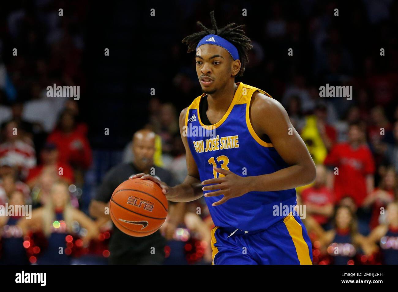 San Jose State guard Seneca Knight (13) in the first half during an ...