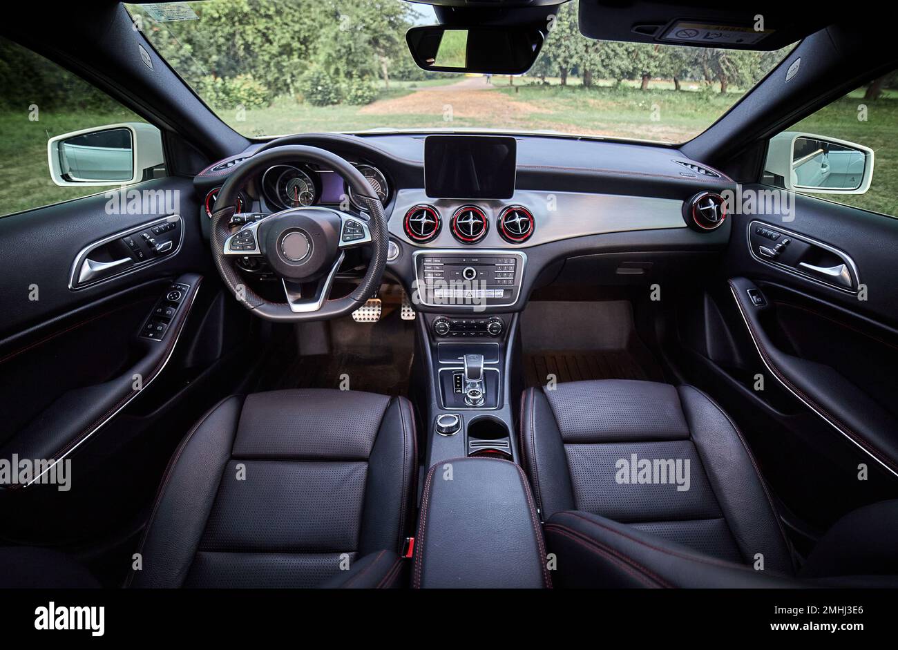 Inside moden car background, luxury car interior elements wallpaper ...