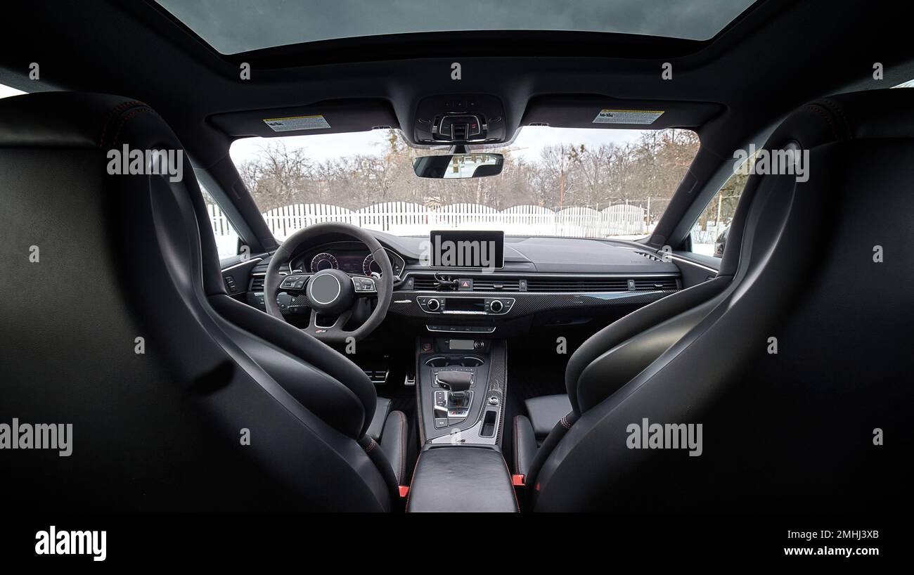 Inside moden car background, luxury car interior elements wallpaper ...