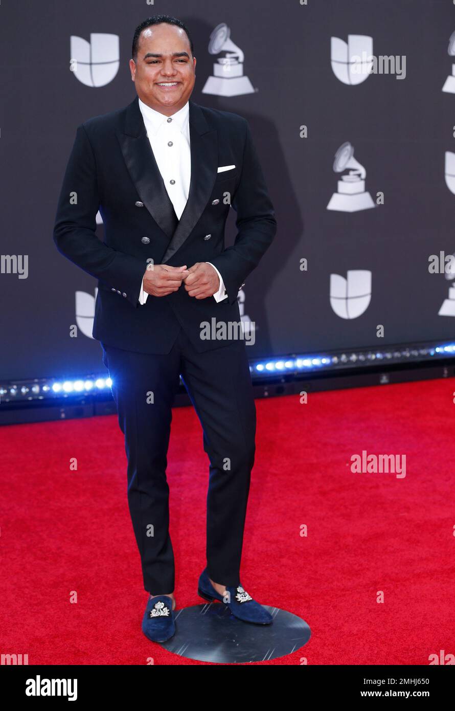 Darlyn Portes arrives at the 20th Latin Grammy Awards on Thursday, Nov ...