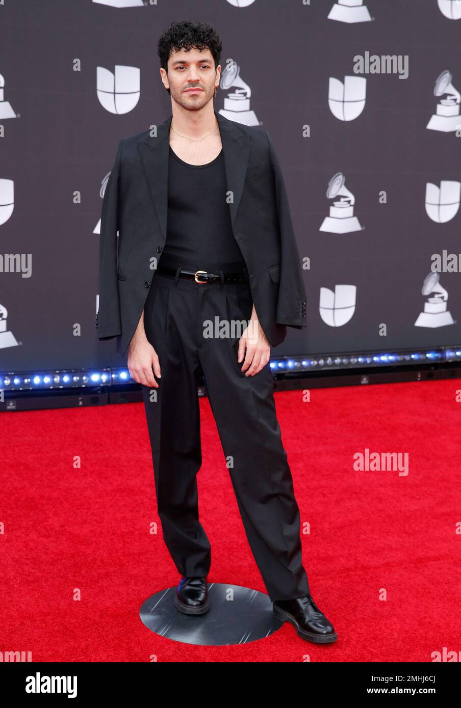 Juan Ingaramo arrives at the 20th Latin Grammy Awards on Thursday, Nov ...