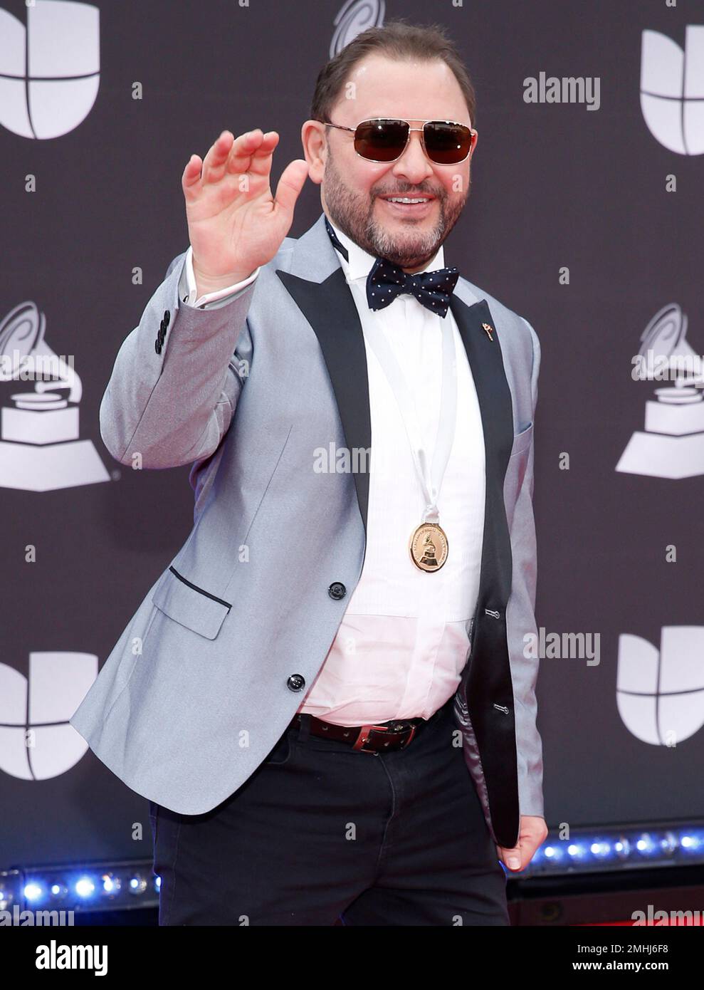 Jorge Castro arrives at the 20th Latin Grammy Awards on Thursday, Nov ...