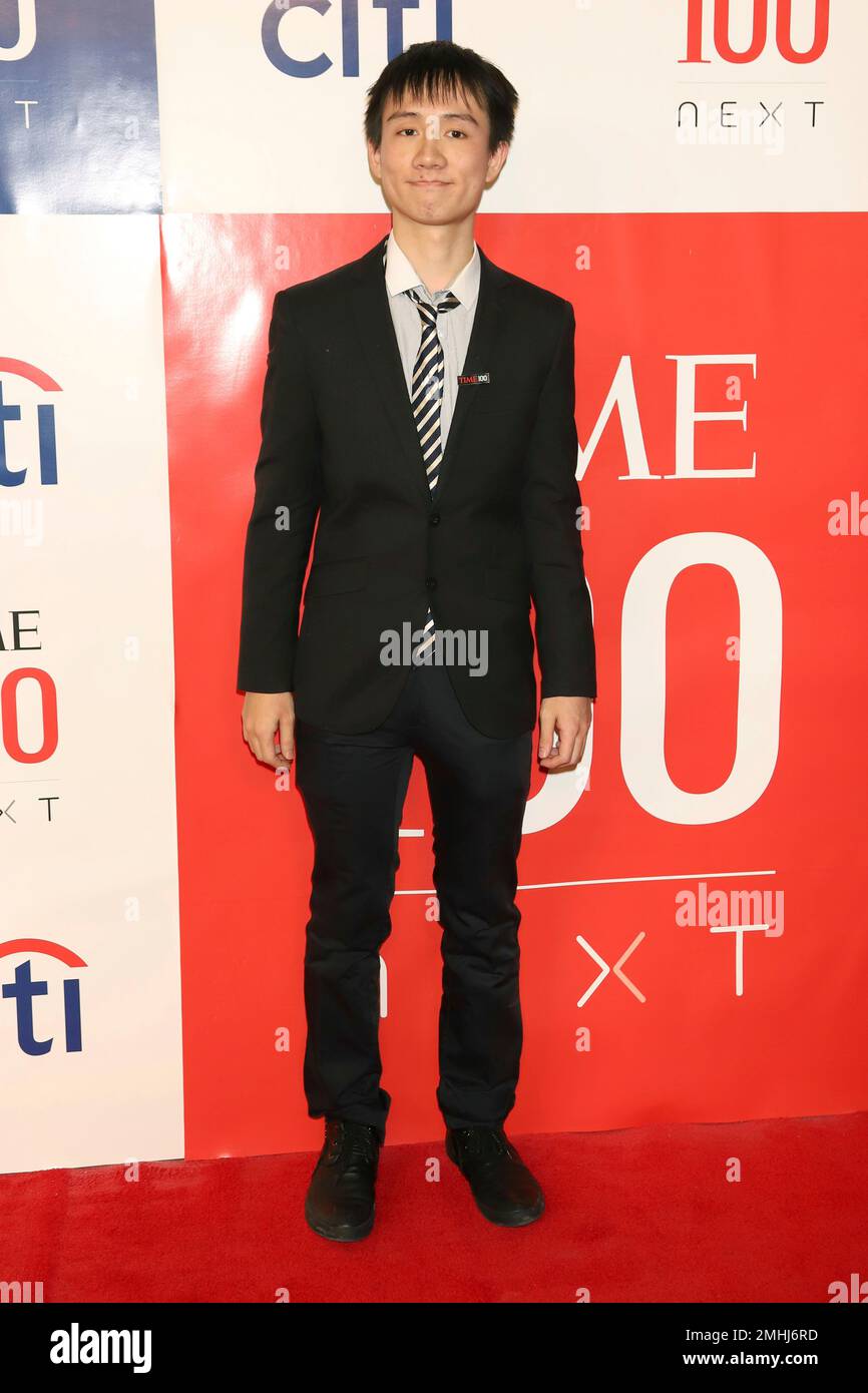 Yuan Cao attends the first annual TIME 100 Next event, celebrating 100 ...