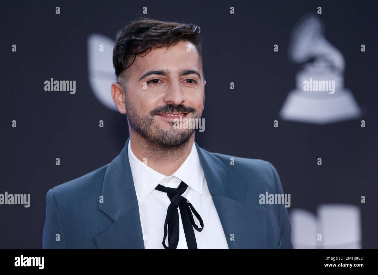 El Guincho arrives at the 20th Latin Grammy Awards on Thursday, Nov. 14 ...