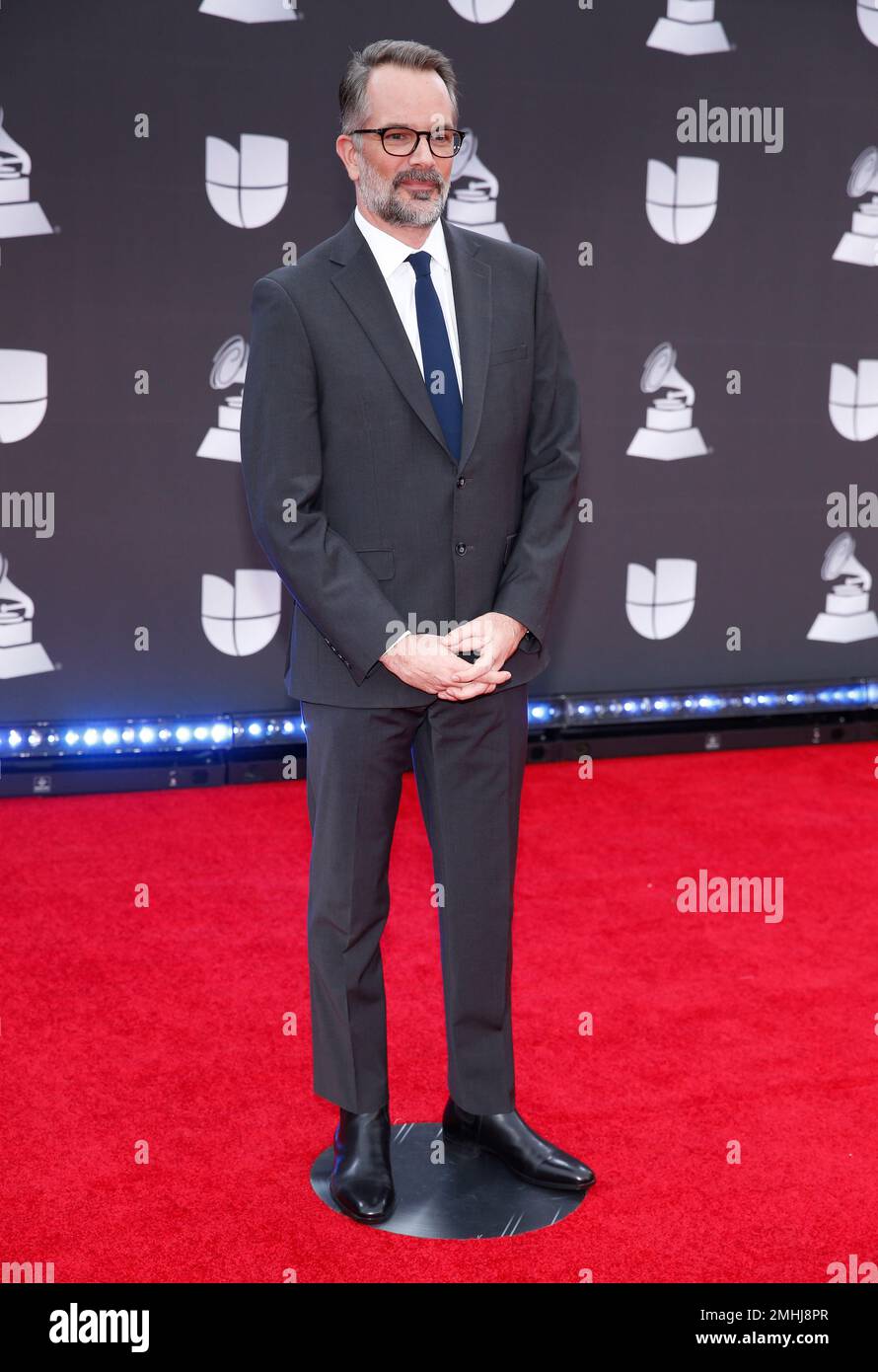 Mike Bozzi arrives at the 20th Latin Grammy Awards on Thursday, Nov. 14 ...