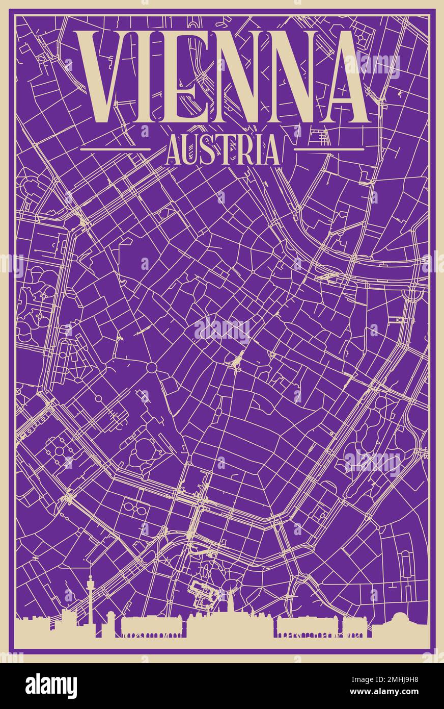Vienna street art Stock Vector Images - Alamy