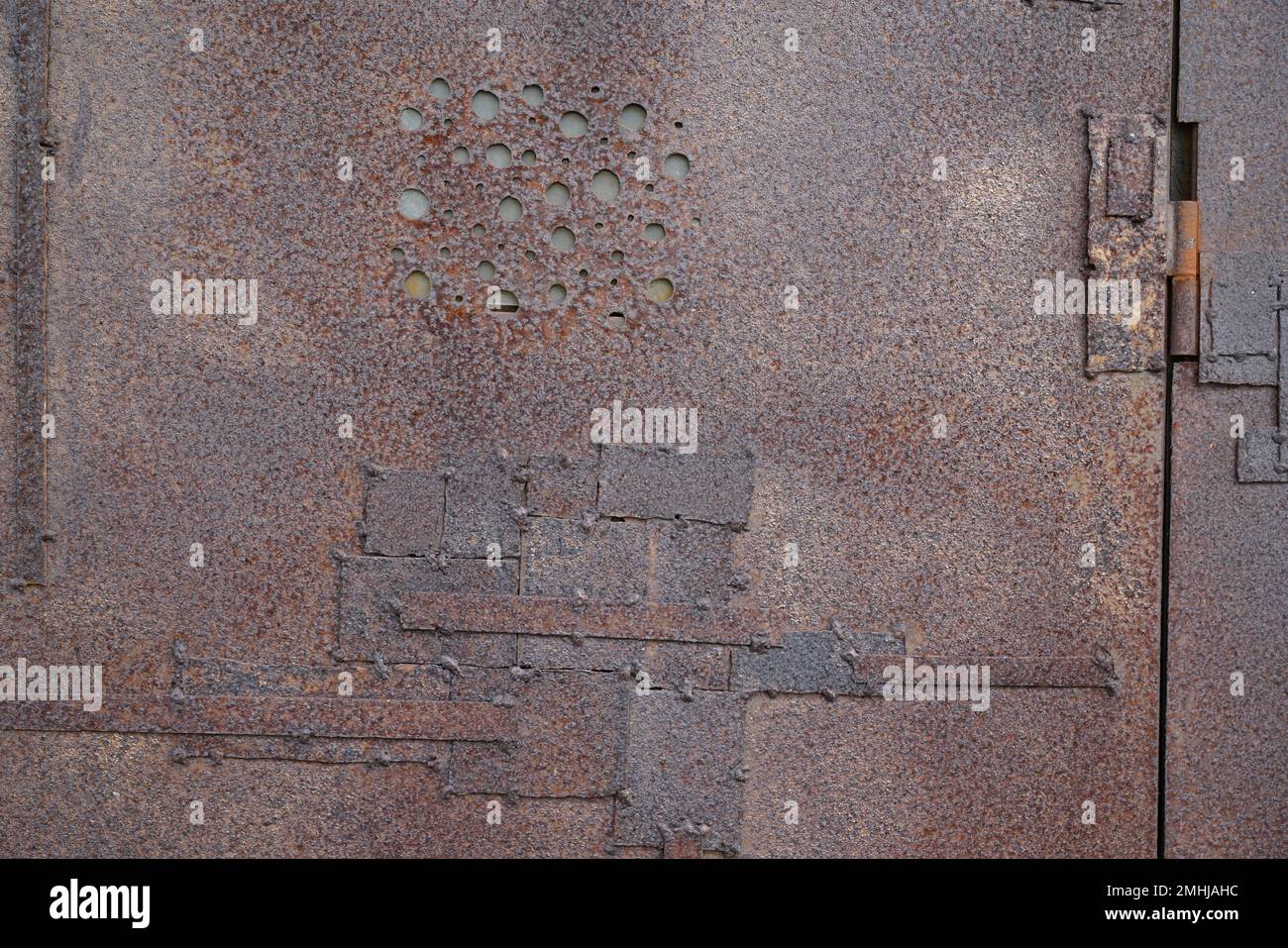 steel rusty texture background brown rust ancient metal board old panel ...