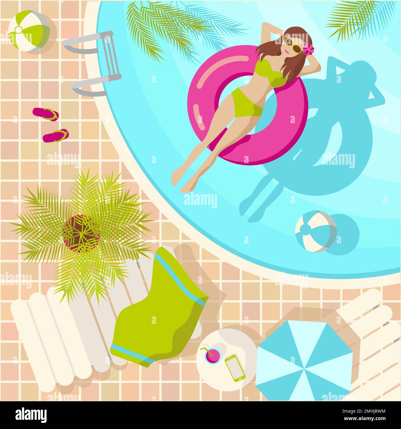 Top deck drink Stock Vector Images - Alamy