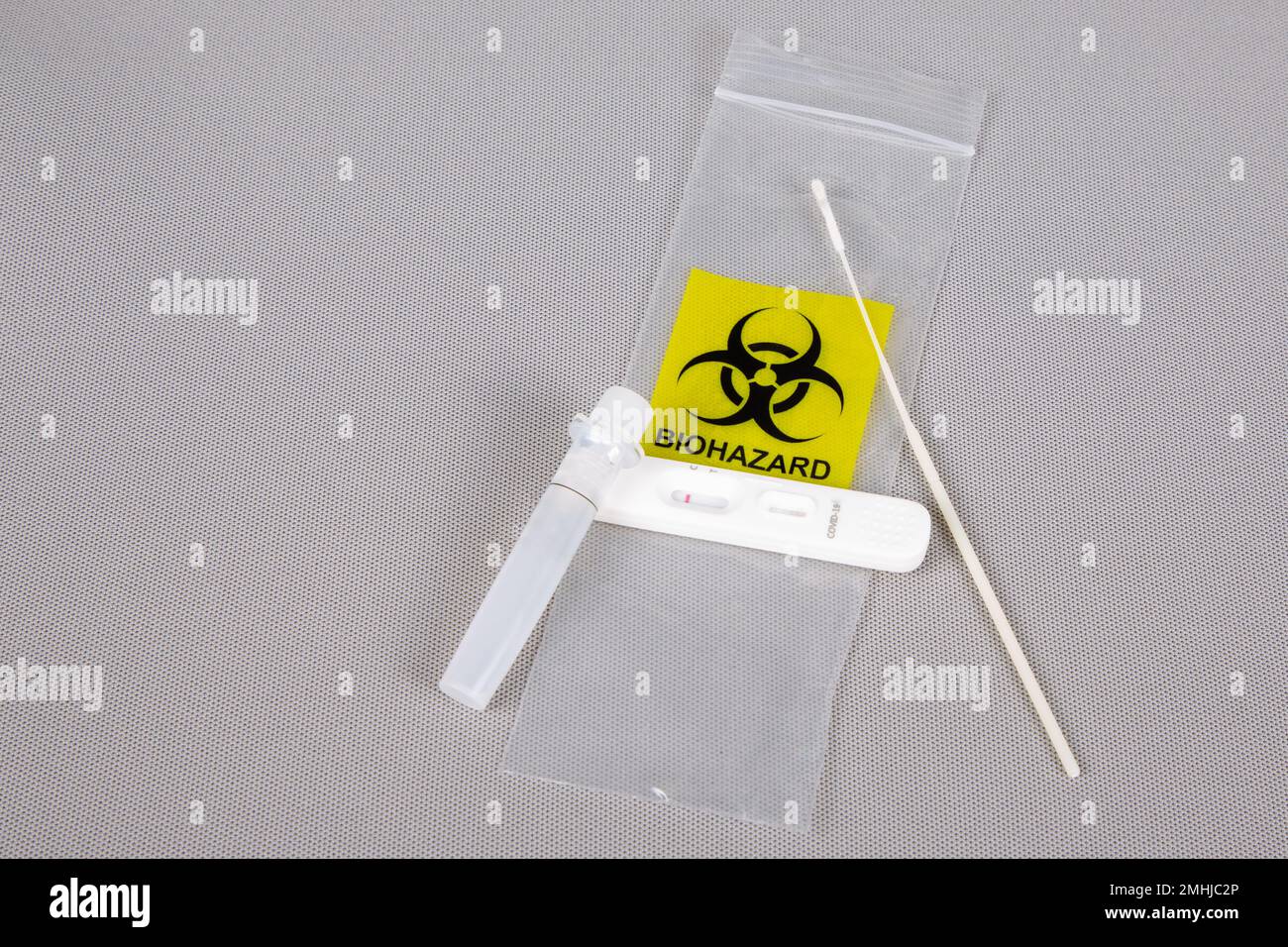 test kit nose for viral disease COVID-19 2019-nCoV. coronavirus COVID ...