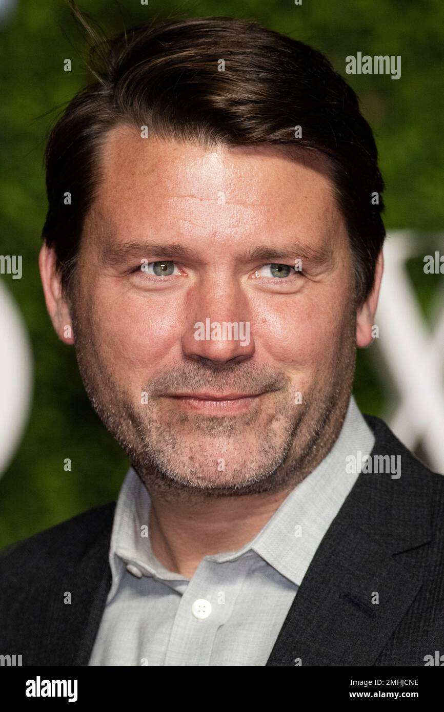 Benjamin Caron poses for photographers upon arrival at the World ...