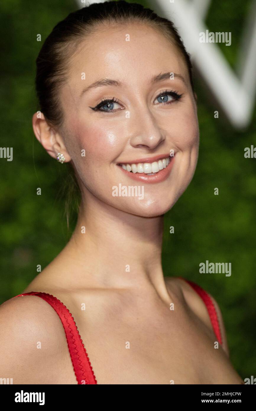 Actress Erin Doherty poses for photographers upon arrival at the World ...