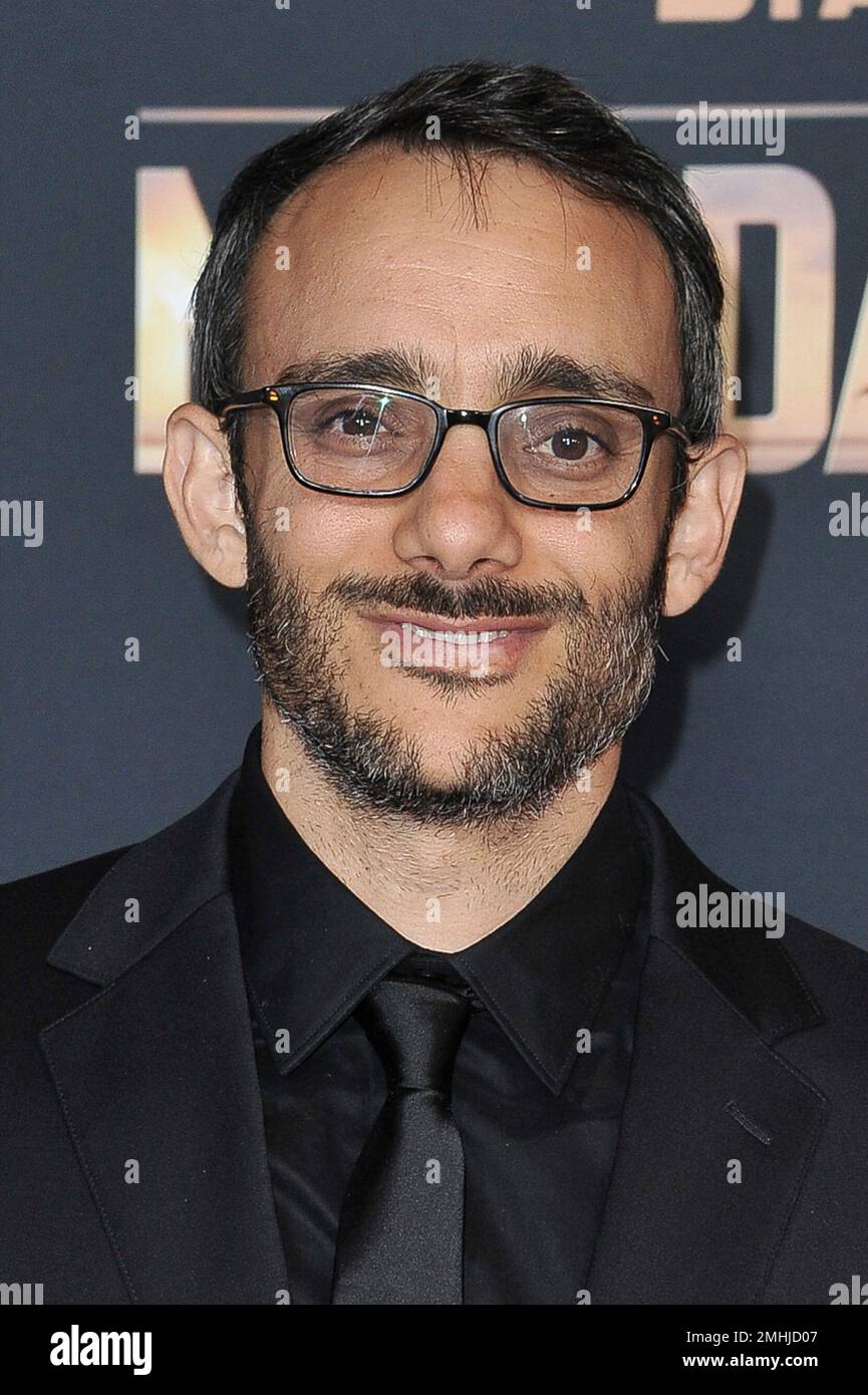 Omid Abtahi attends the LA premiere of "The Mandalorian" at the El ...