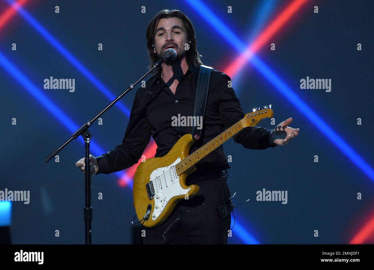 Juanes performs at the Latin Recording Academy Person of the Year gala ...