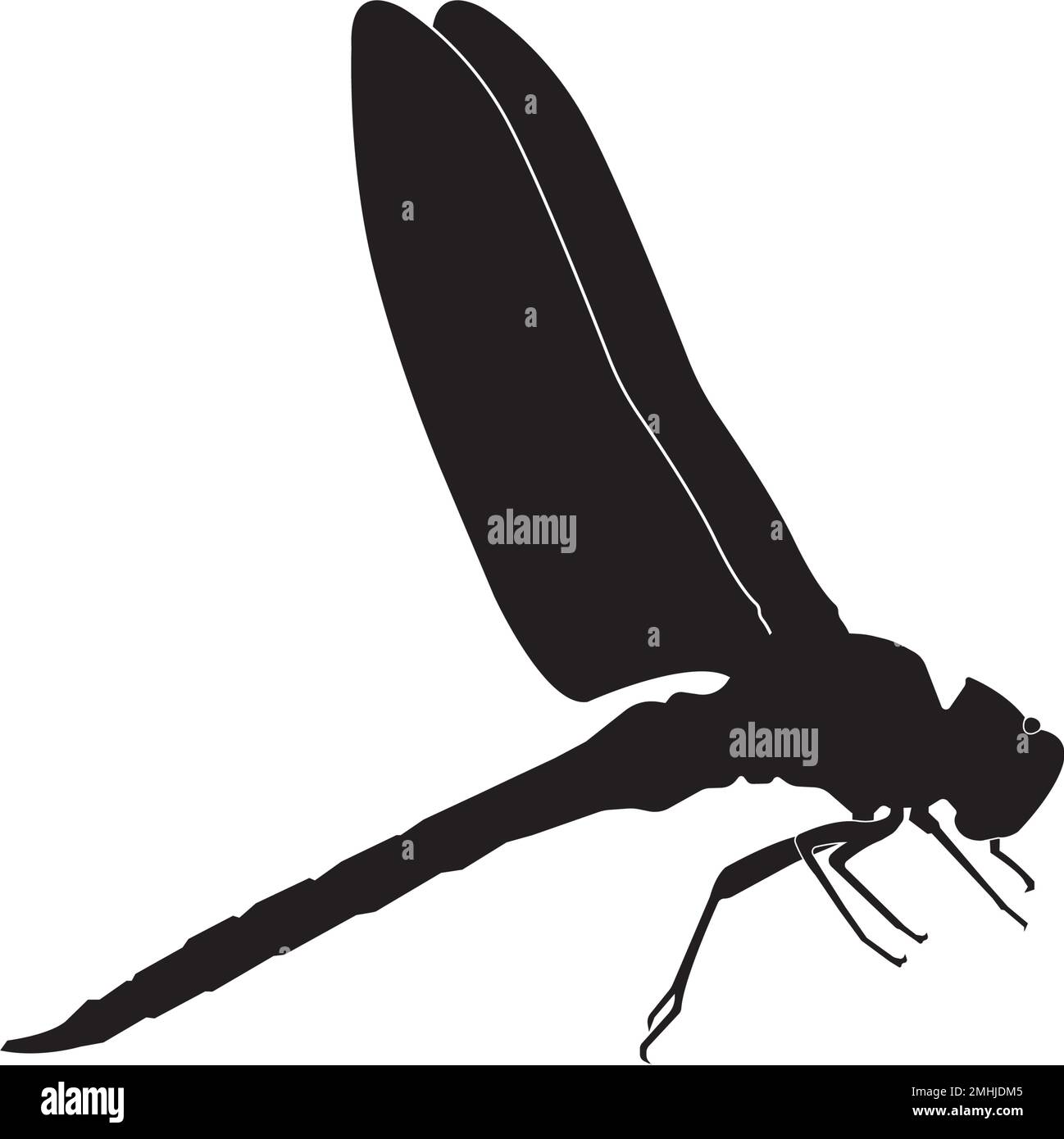 dragonfly vector icon,illustration simple design Stock Vector Image ...