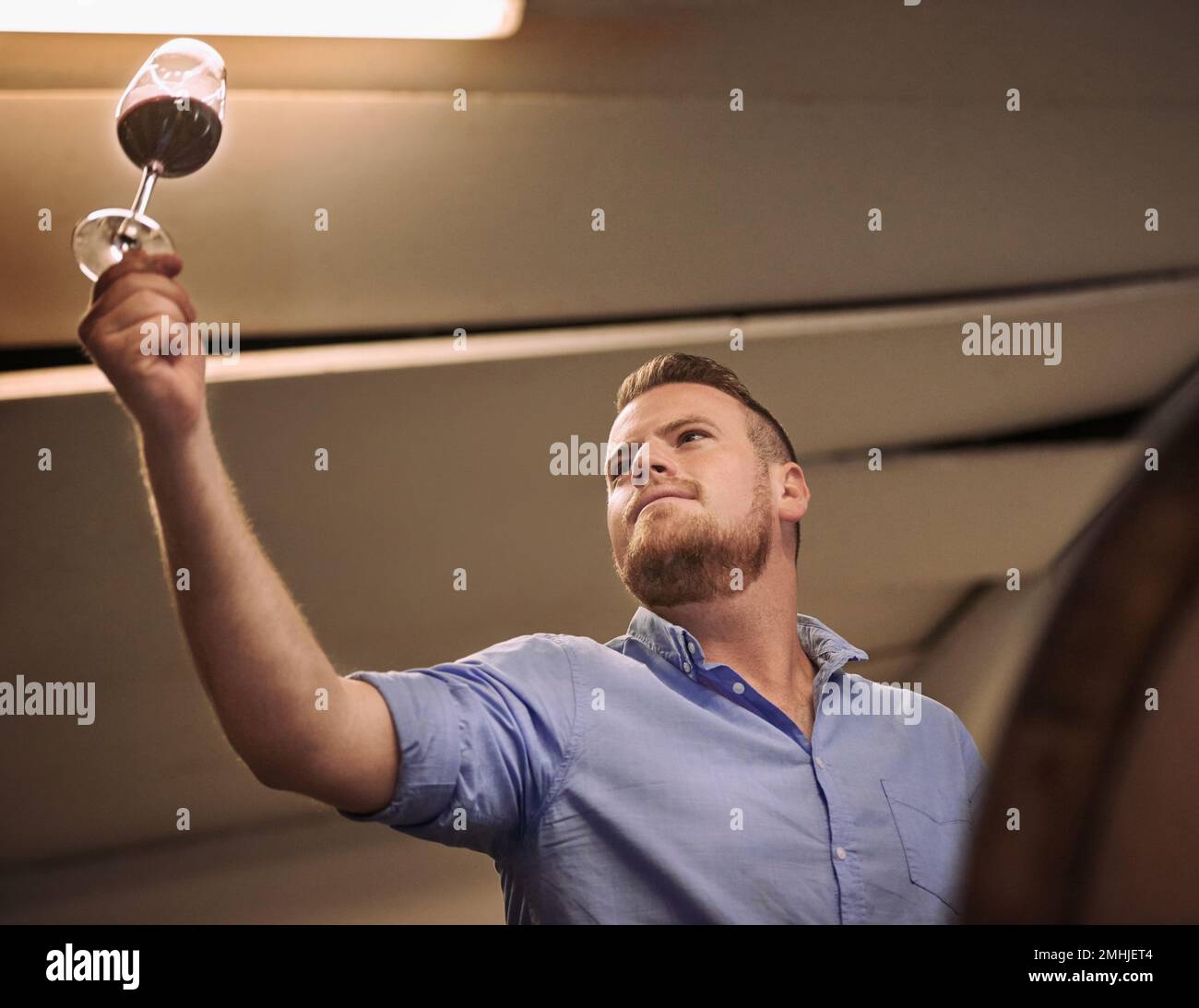 Its hard to describe something this praiseworthy. a man enjoying wine ...