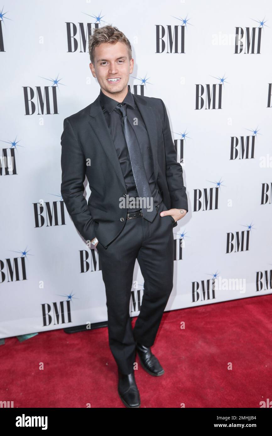 Levi Hummon arrives at 67th Annual BMI Country Awards ceremony at BMI ...