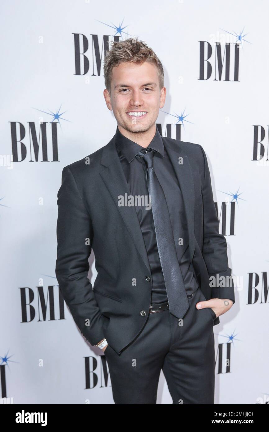 Levi Hummon arrives at 67th Annual BMI Country Awards ceremony at BMI ...