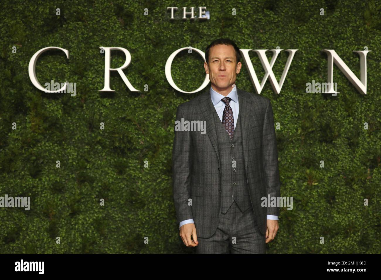 Actor Tobias Menzies poses for photographers upon arrival at the World ...