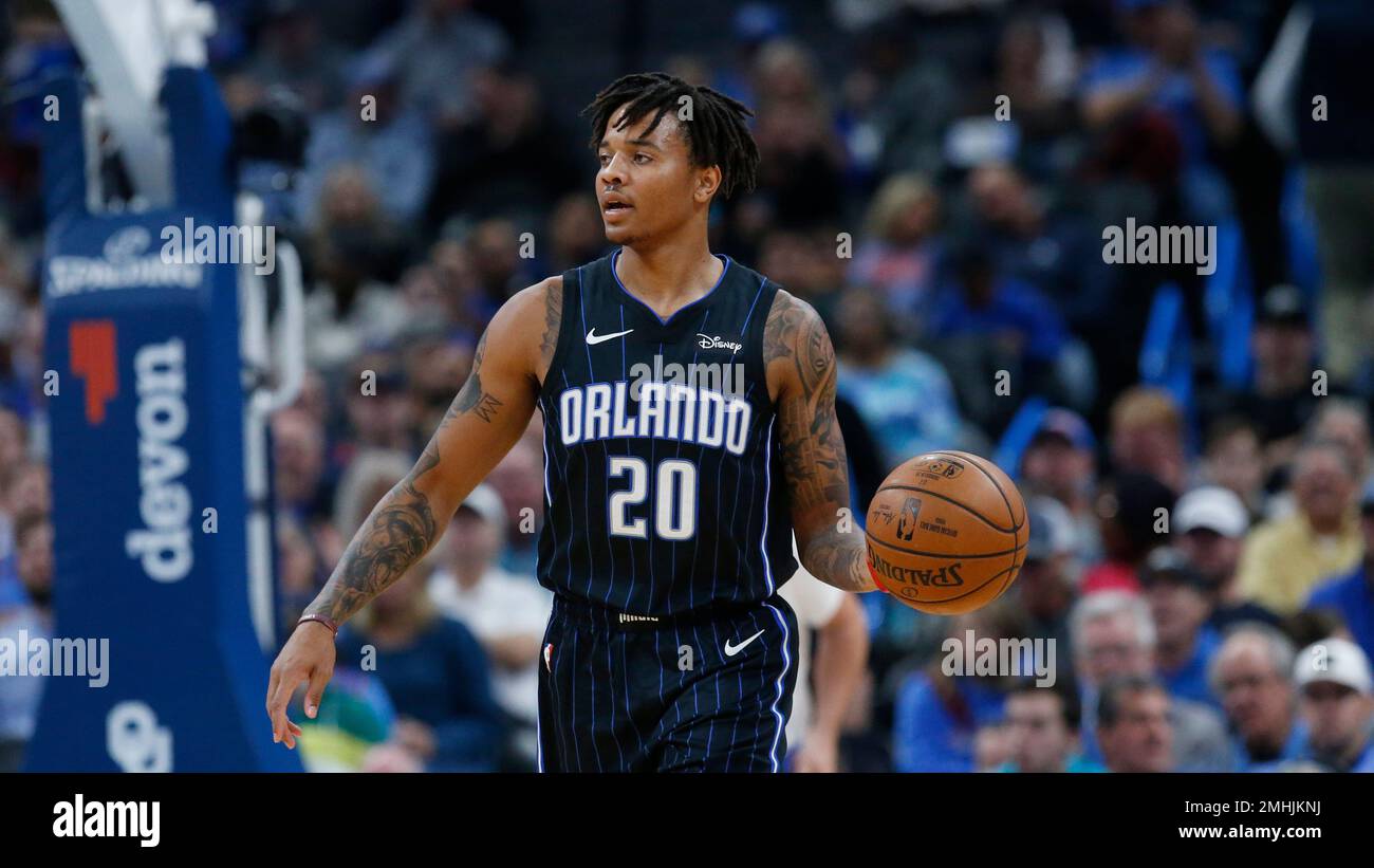 Orlando Magic guard Markelle Fultz (20) during an NBA basketball game ...