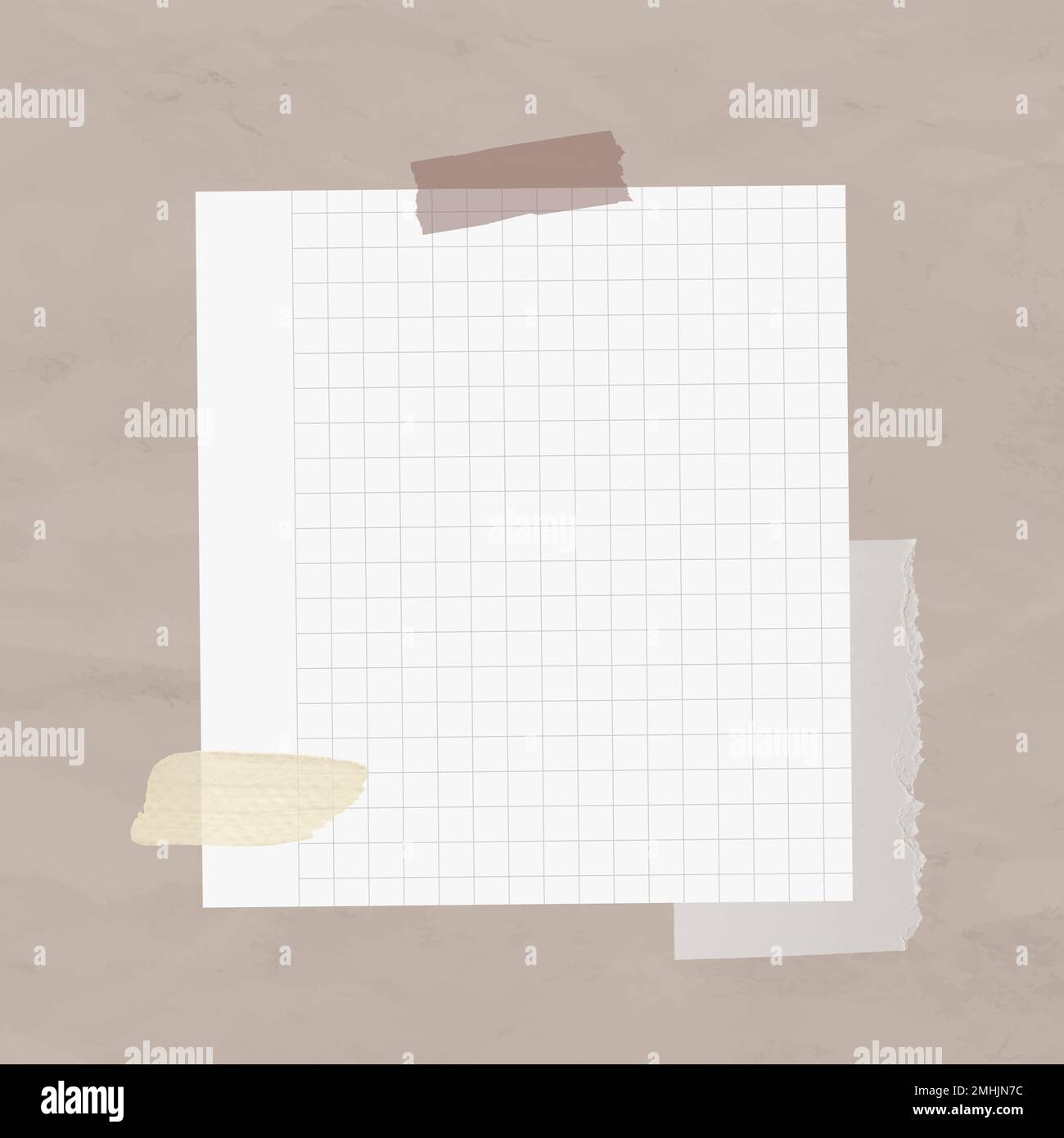 Taped paper note Stock Vector Images - Alamy
