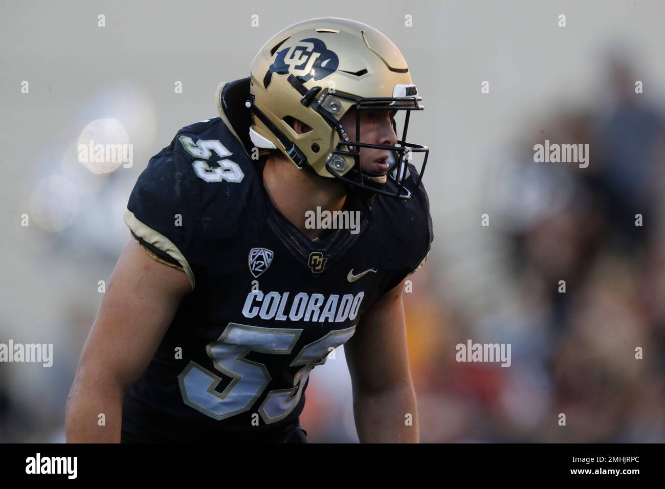 Colorado Buffaloes linebacker Nate Landman (53) in the second half of ...