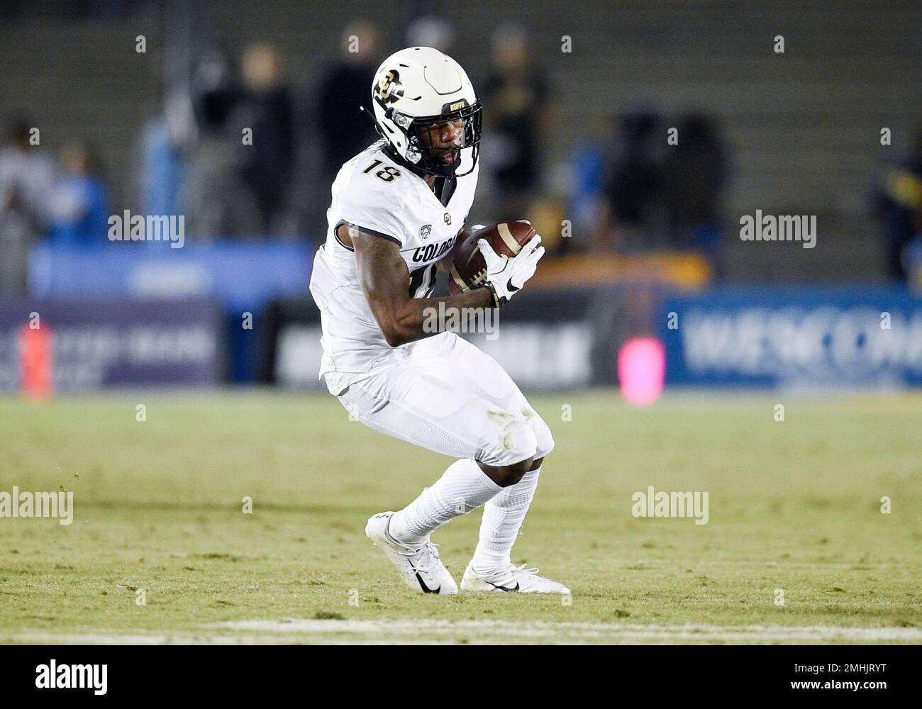 Colorado wide receiver Tony Brown in action during the second half of ...