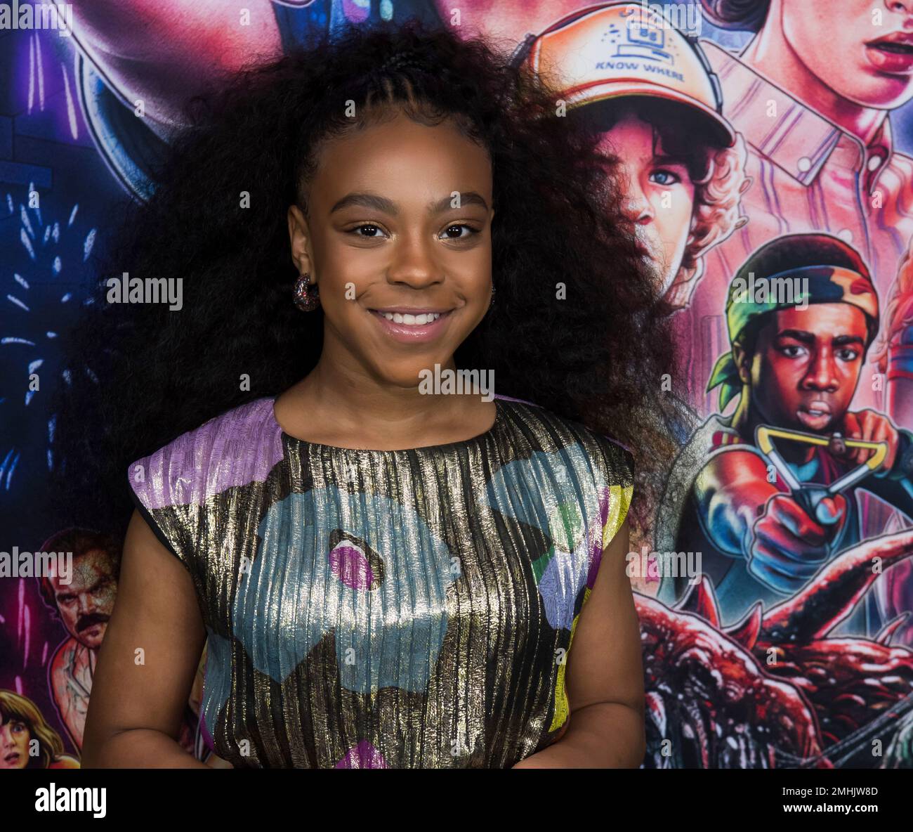 Priah Ferguson attends a special screening of Netflix's "Stranger ...