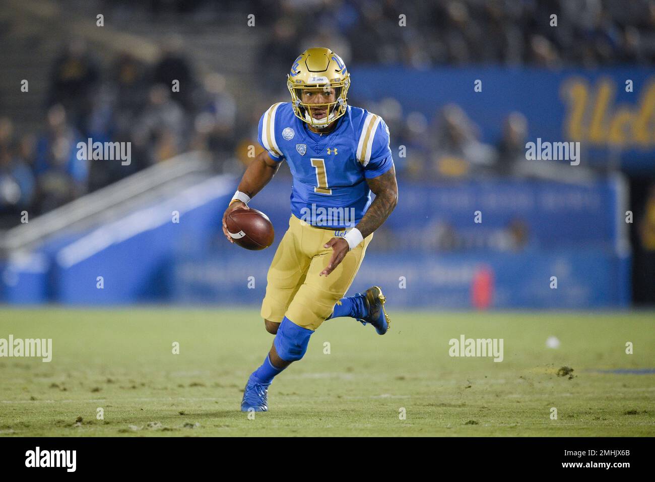 UCLA quarterback Dorian Thompson-Robinson in action during the first ...