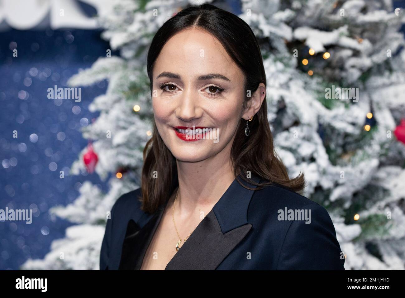 Lydia Leonard poses for photographers upon arrival at the premiere of ...