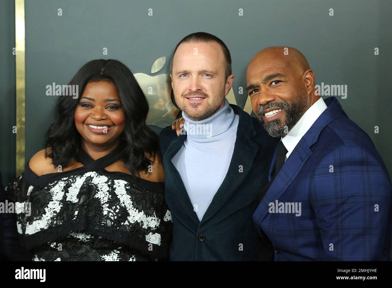 Octavia Spencer, from left, Aaron Paul and Michael Beach attend the LA ...