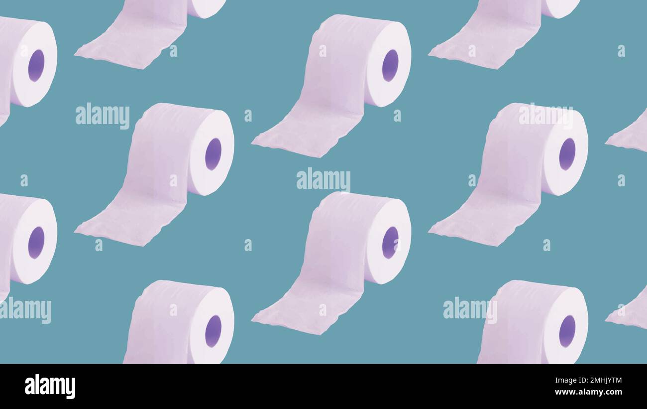 Tissue paper rolls patterned background vector Stock Vector Image & Art ...