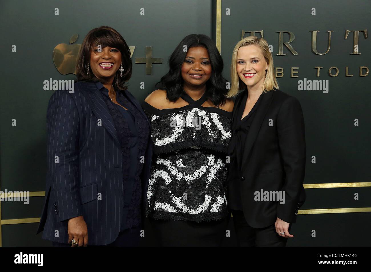 Nichelle Trambell Spellman, from left, Octavia Spencer and Reese ...