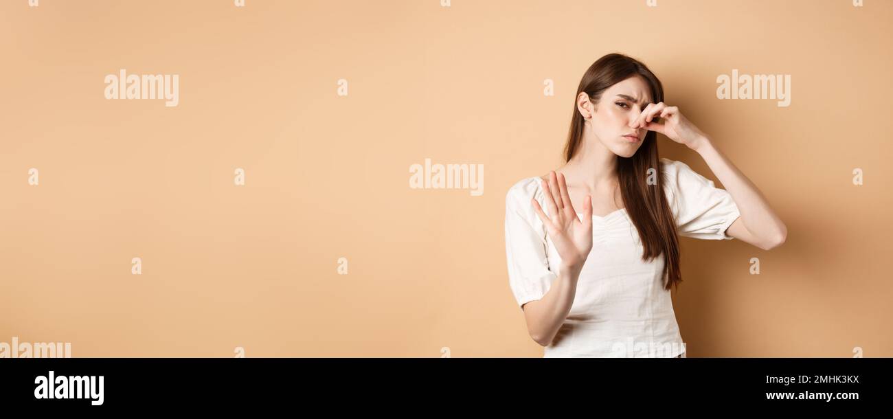 Plug the nose hi-res stock photography and images - Alamy