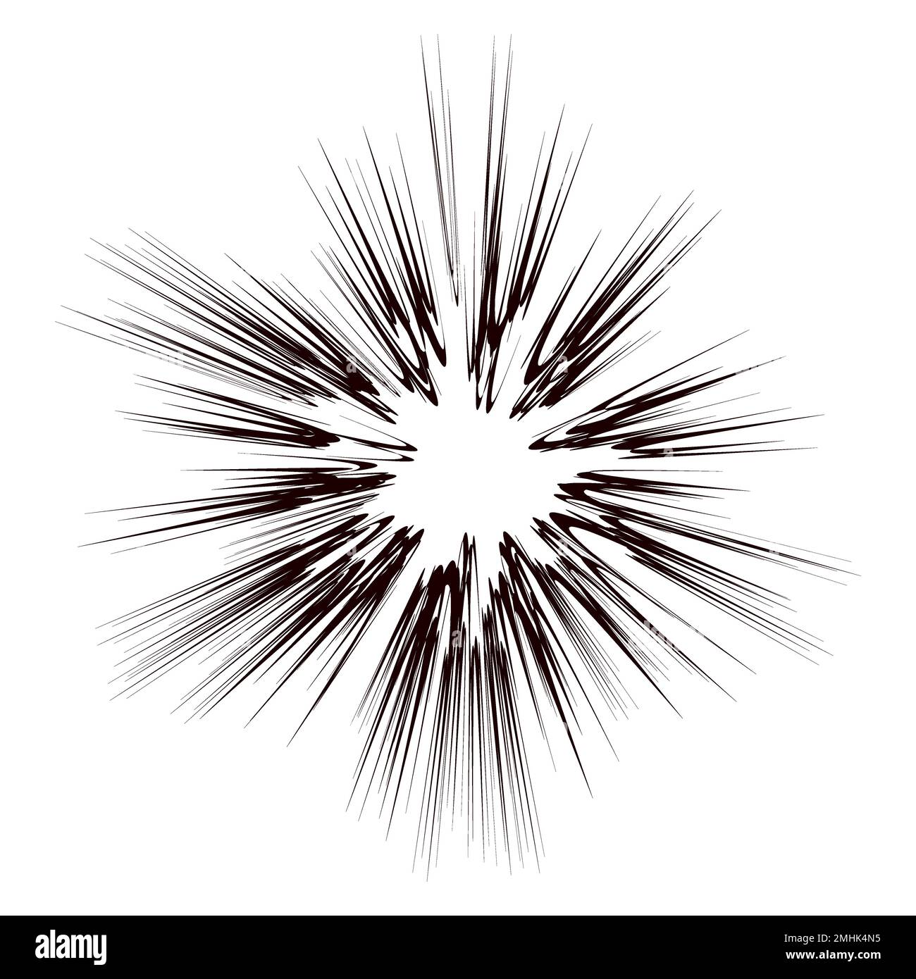 Vector Explode Flash, Cartoon Explosion, Star Burst on White Background ...