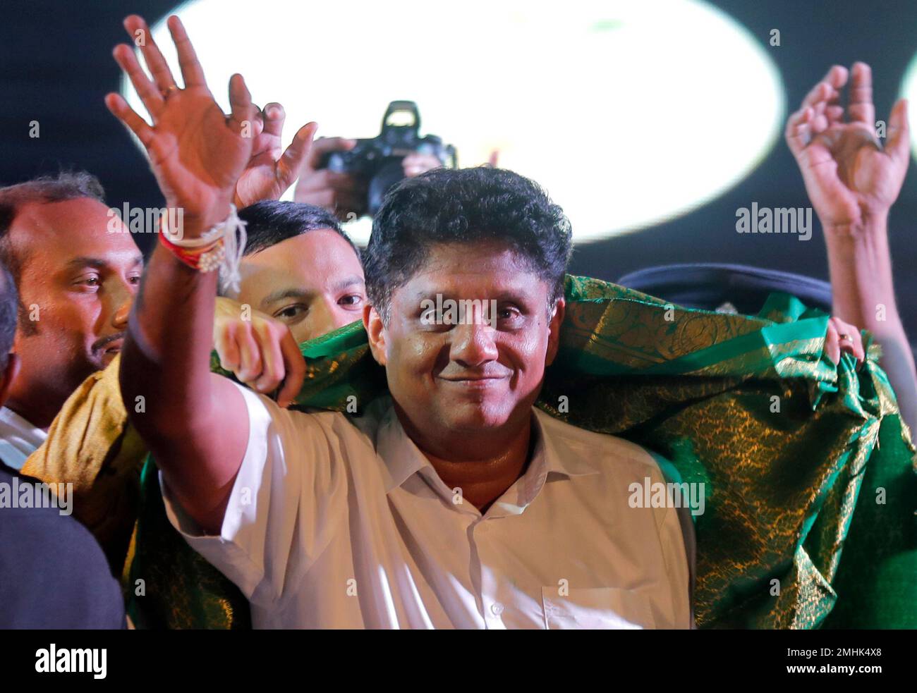 Presidential candidate of Sri Lanka's governing party Sajith Premadasa ...