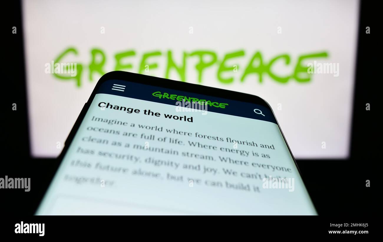 Greenpeace Logo Liberation Works Climate Emergency Branding And