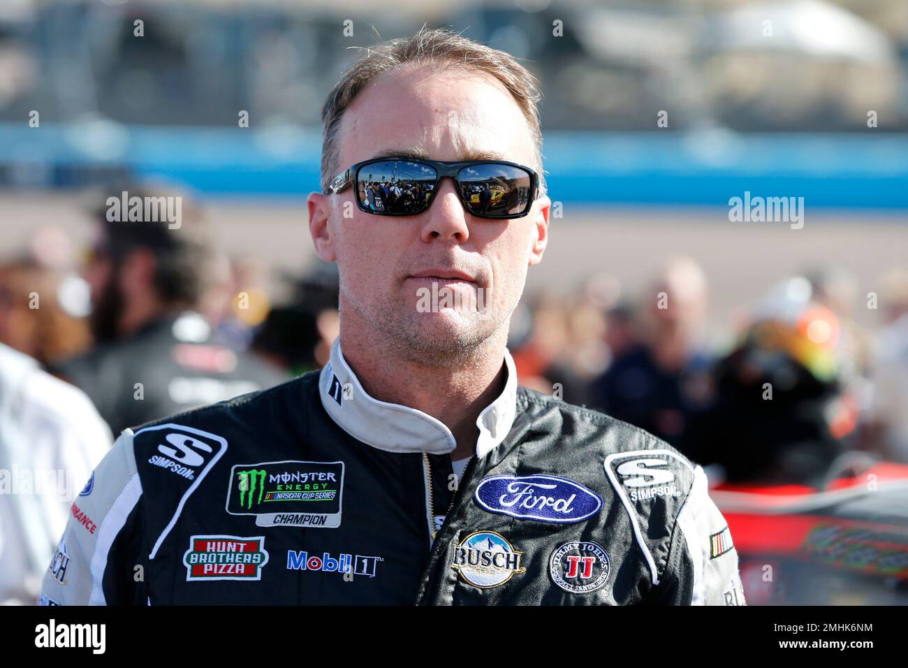 Kevin Harvick prior to the NASCAR Cup Series auto race at ISM Raceway ...