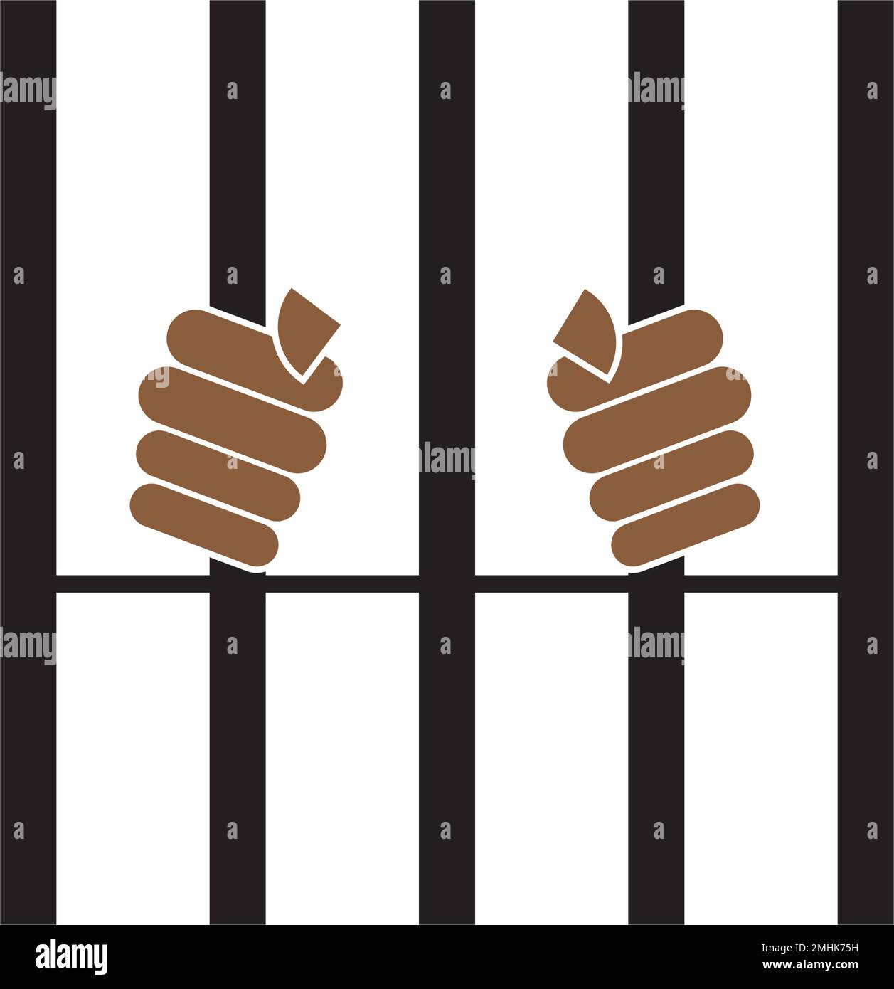 prison icon. vector illustration simple design Stock Vector Image & Art ...