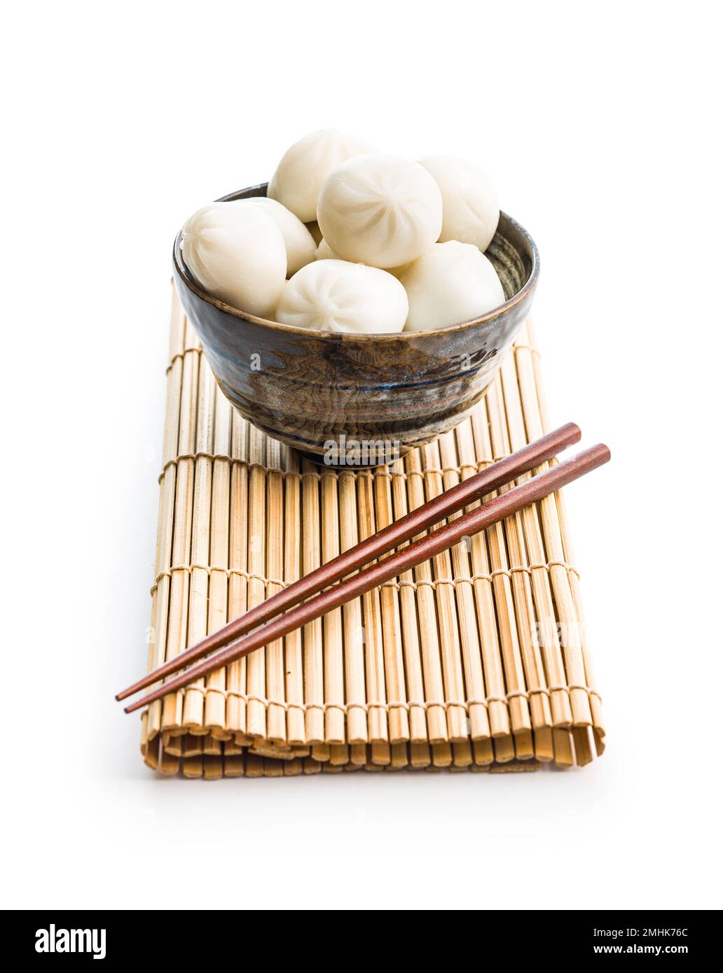 Xiaolongbao, traditional steamed dumplings in bowl. Xiao Long Bao buns ...